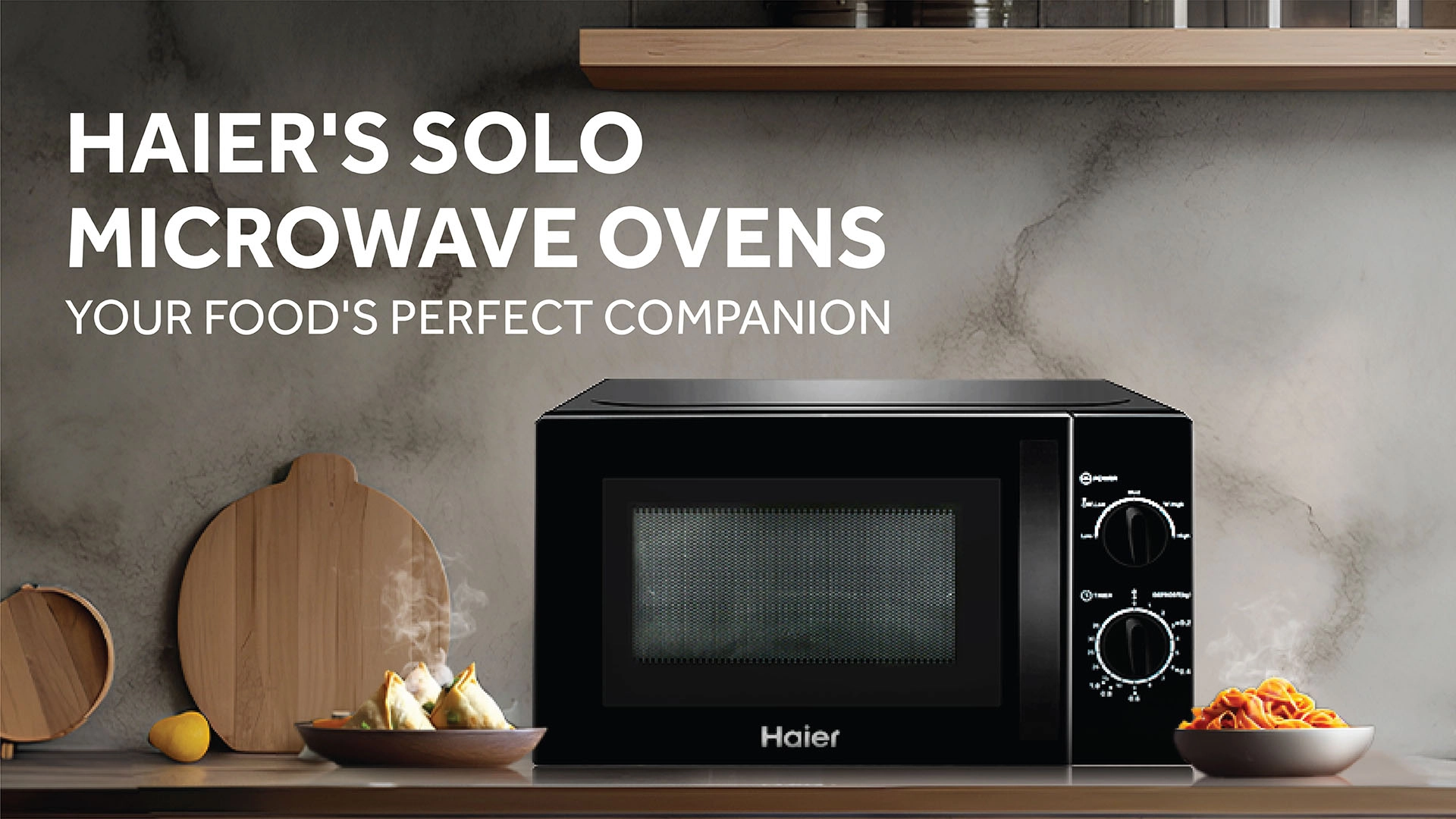 Haier HIL2001MWPH 20L SOLO Microwave with 35mins cooking timer Price ...